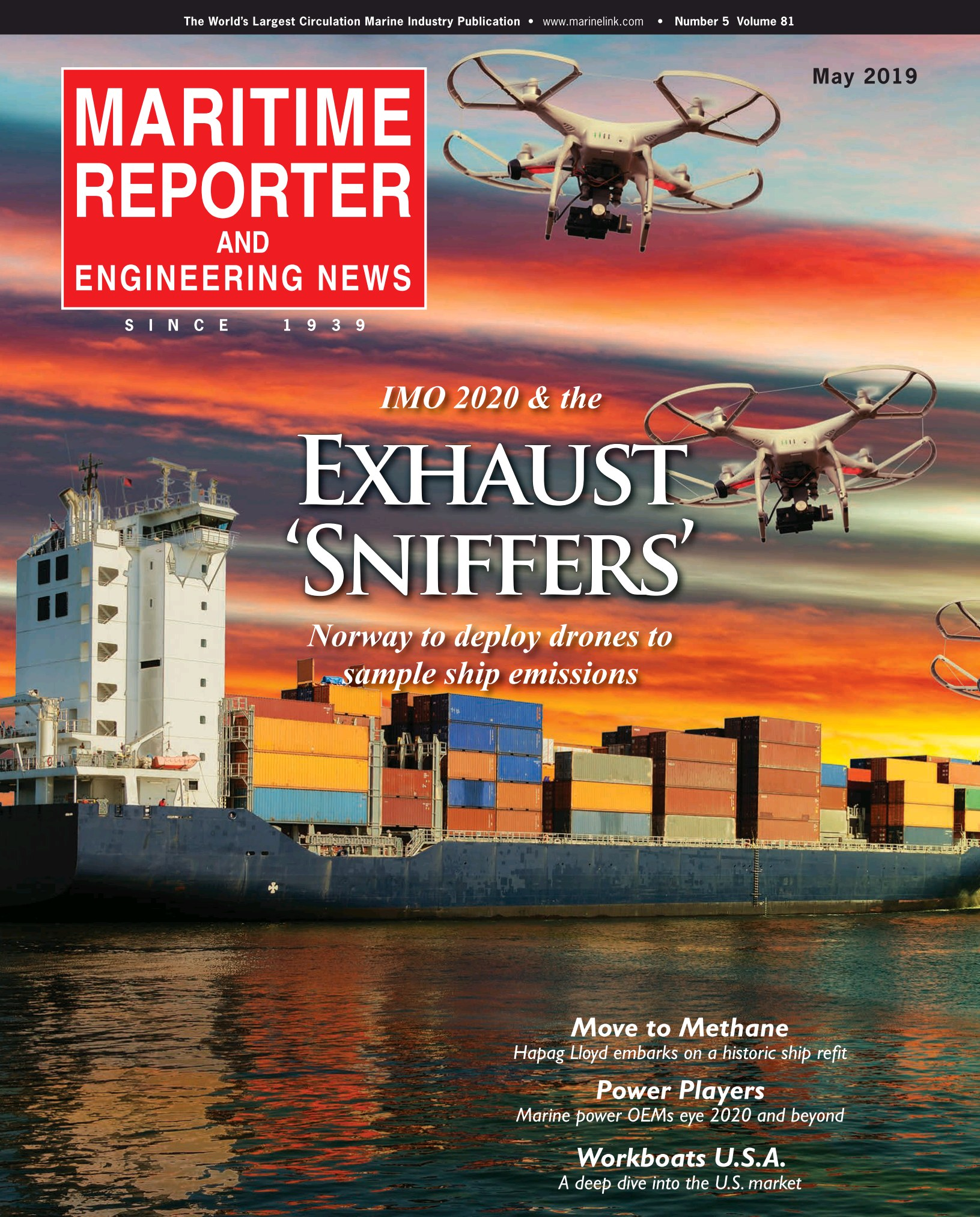 Maritime Reporter Magazine - May 2019