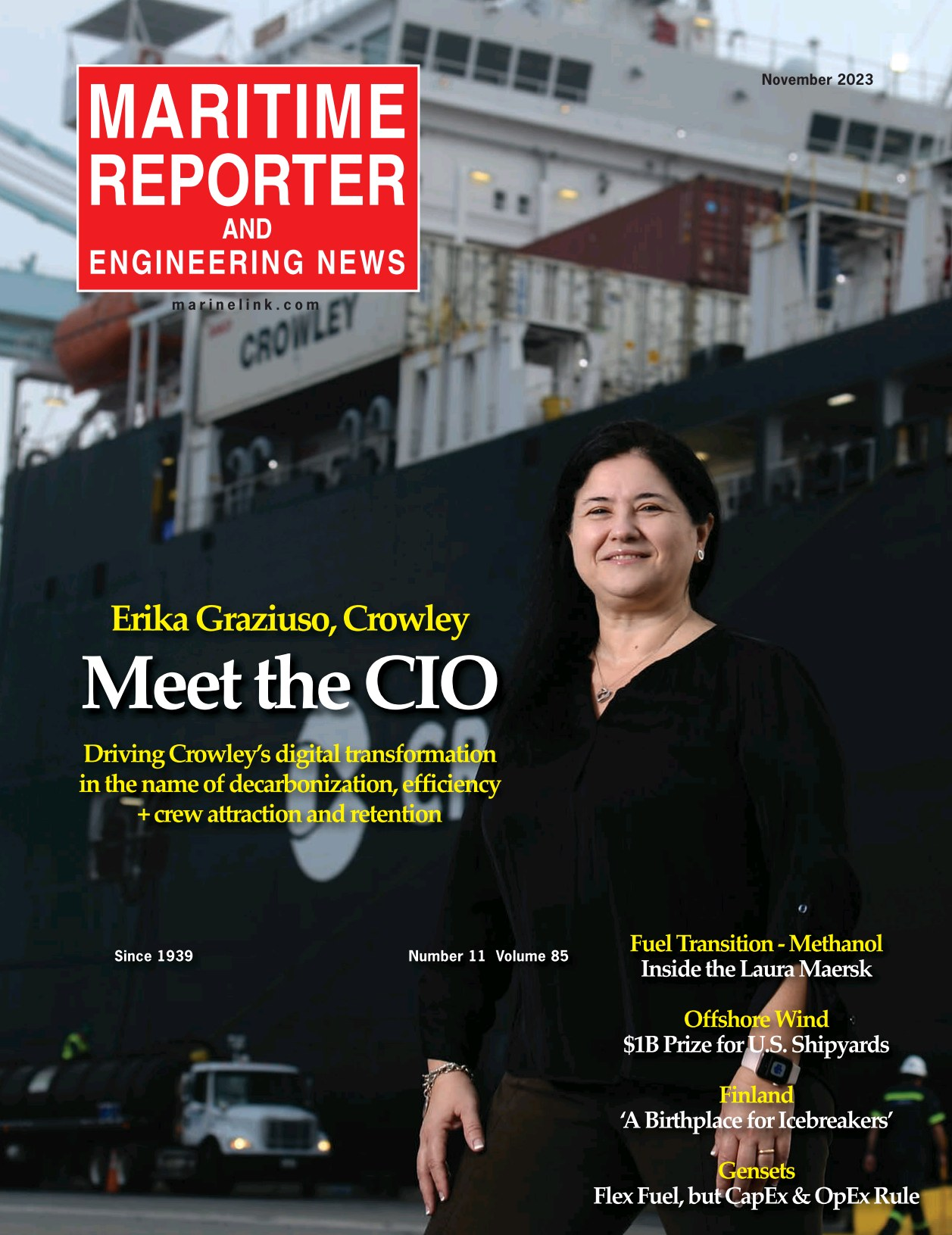 Maritime Reporter Magazine - November 2023
