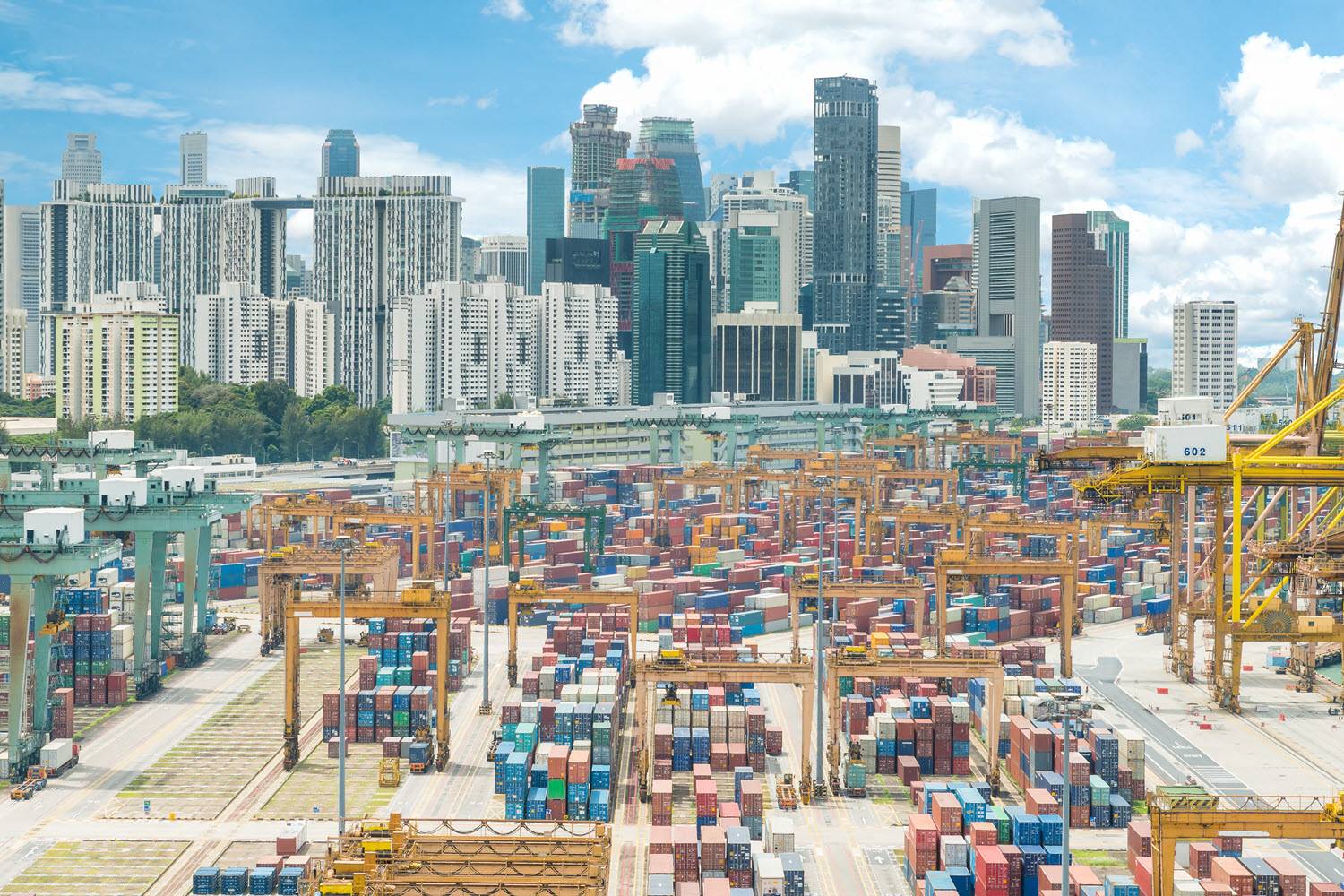 Singapore Port Congestion Shows Global Impact Of Red
