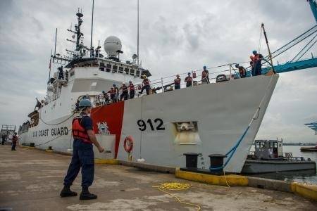 Drug-Busting USCG Cutter 'Legare' Returns To Homeport