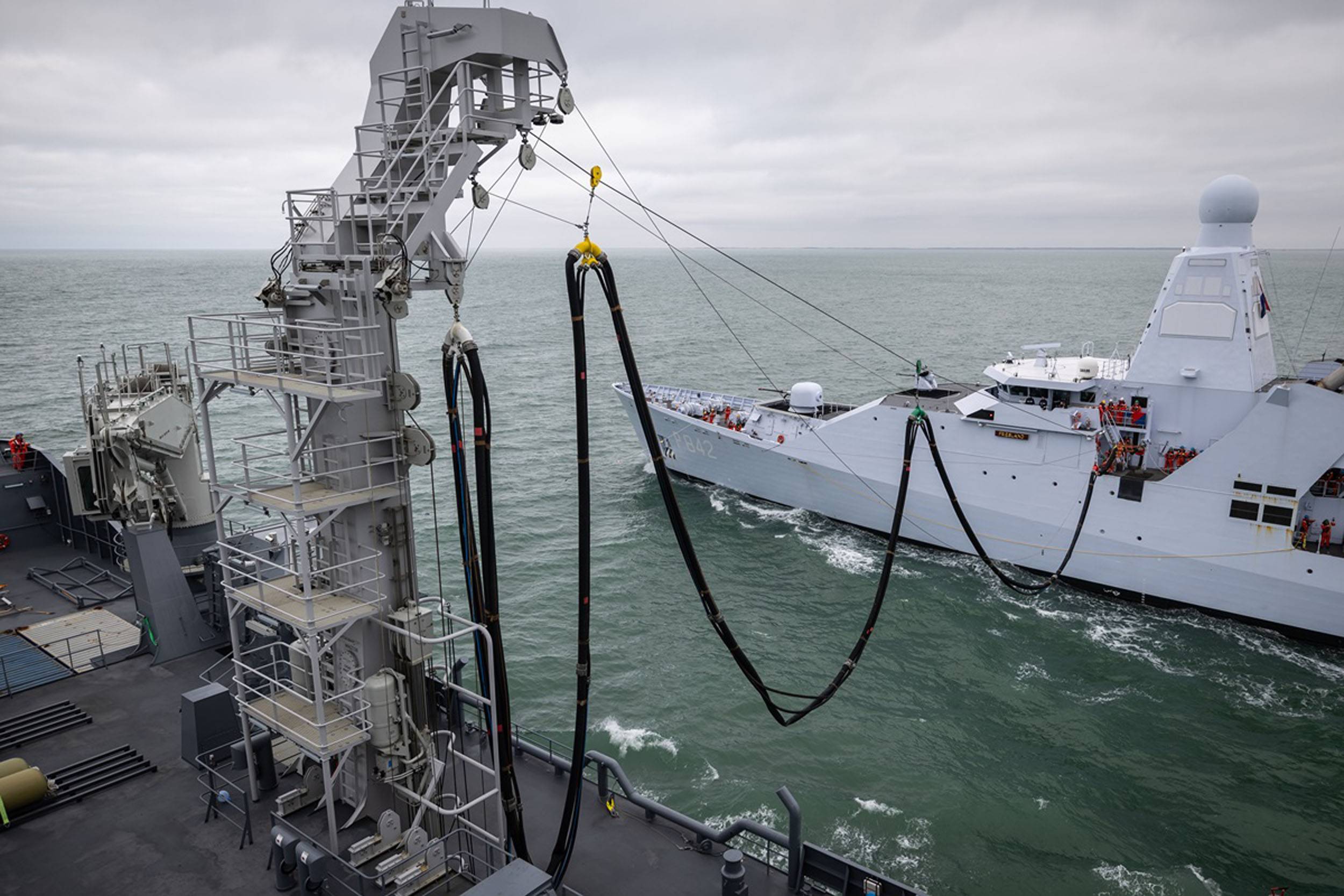 Netherlands Navy CCS Arrives At Damen After Sea Trials