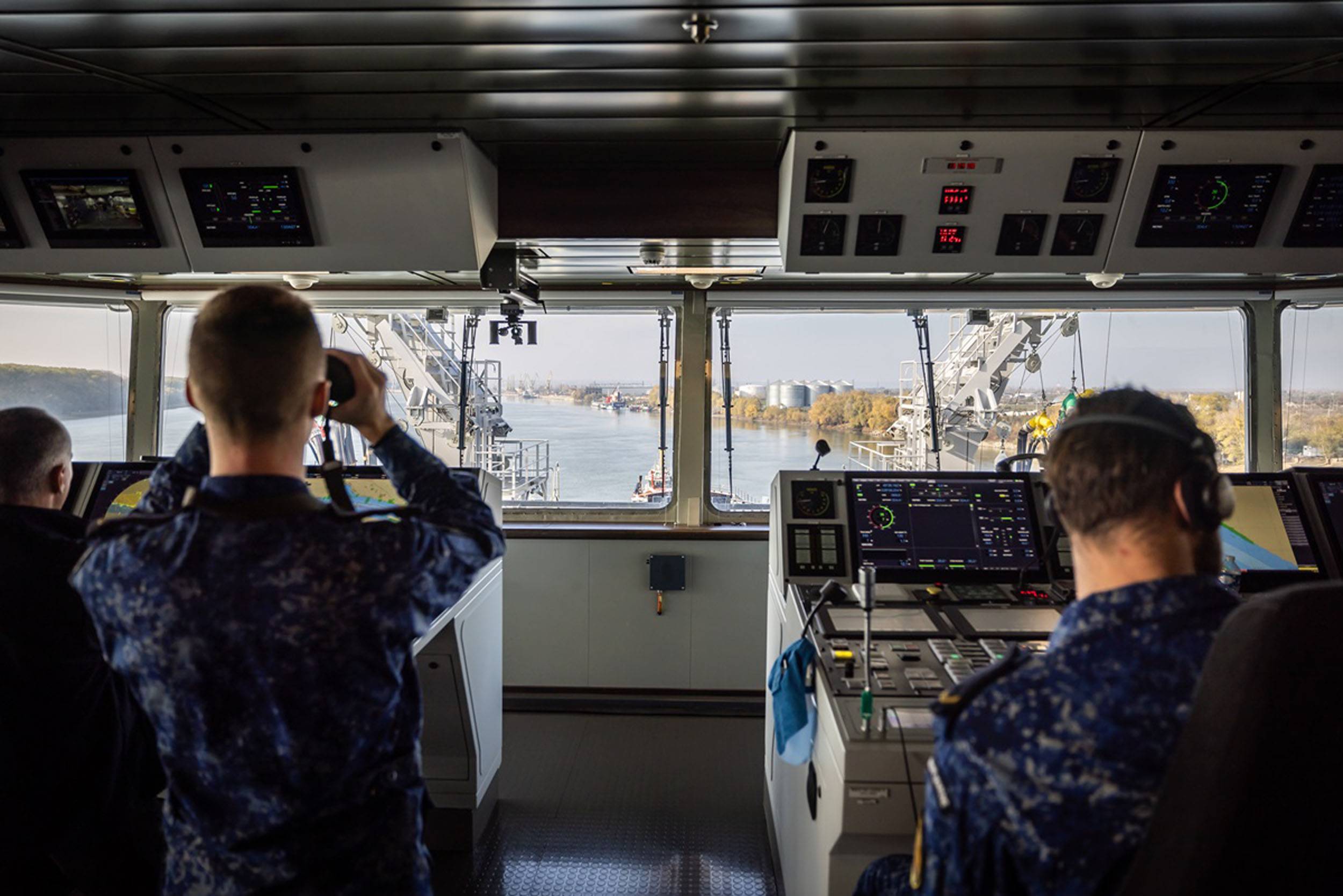 Netherlands Navy CCS Arrives At Damen After Sea Trials