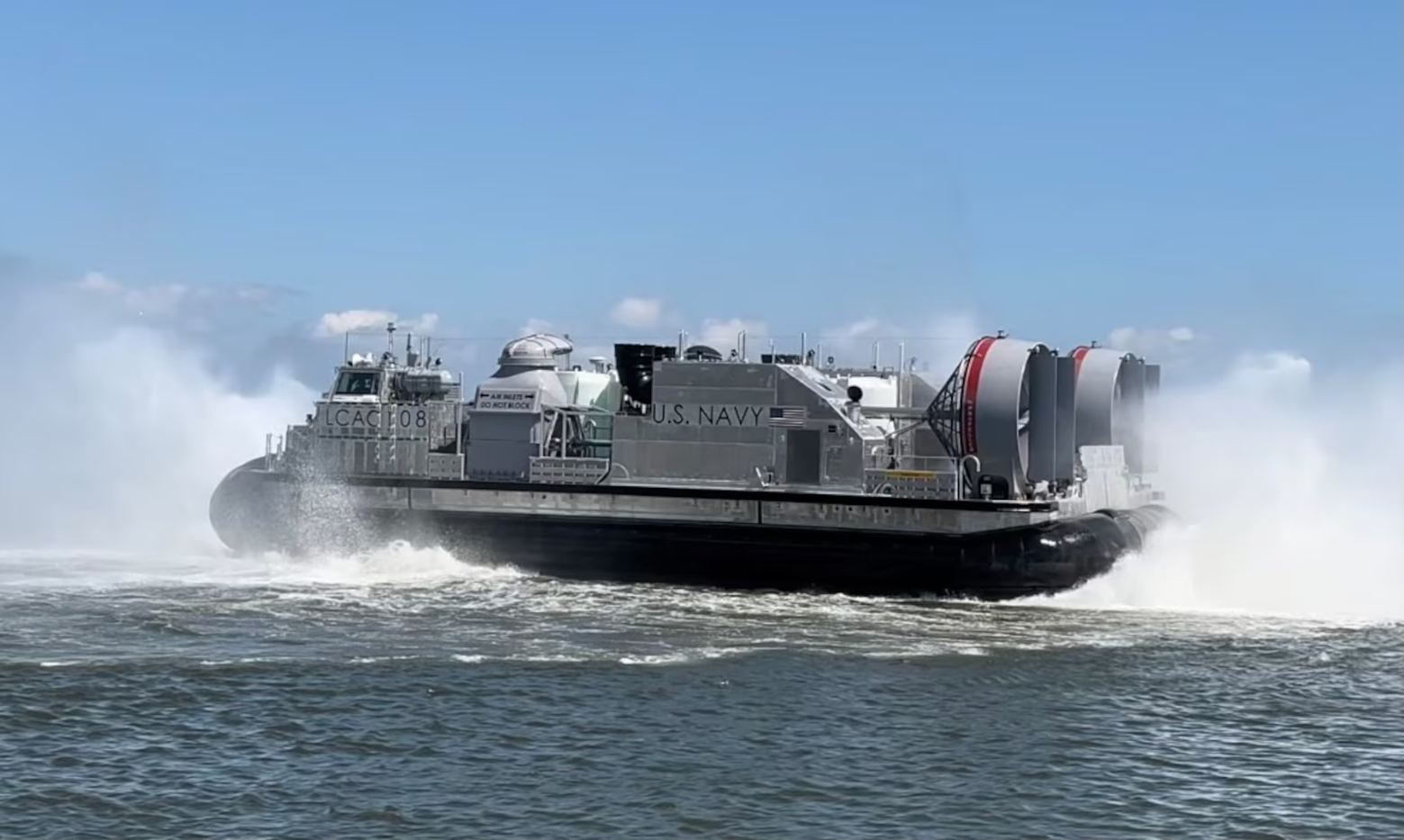 U.S. Navy Takes Delivery Of Ship To Shore Connector,