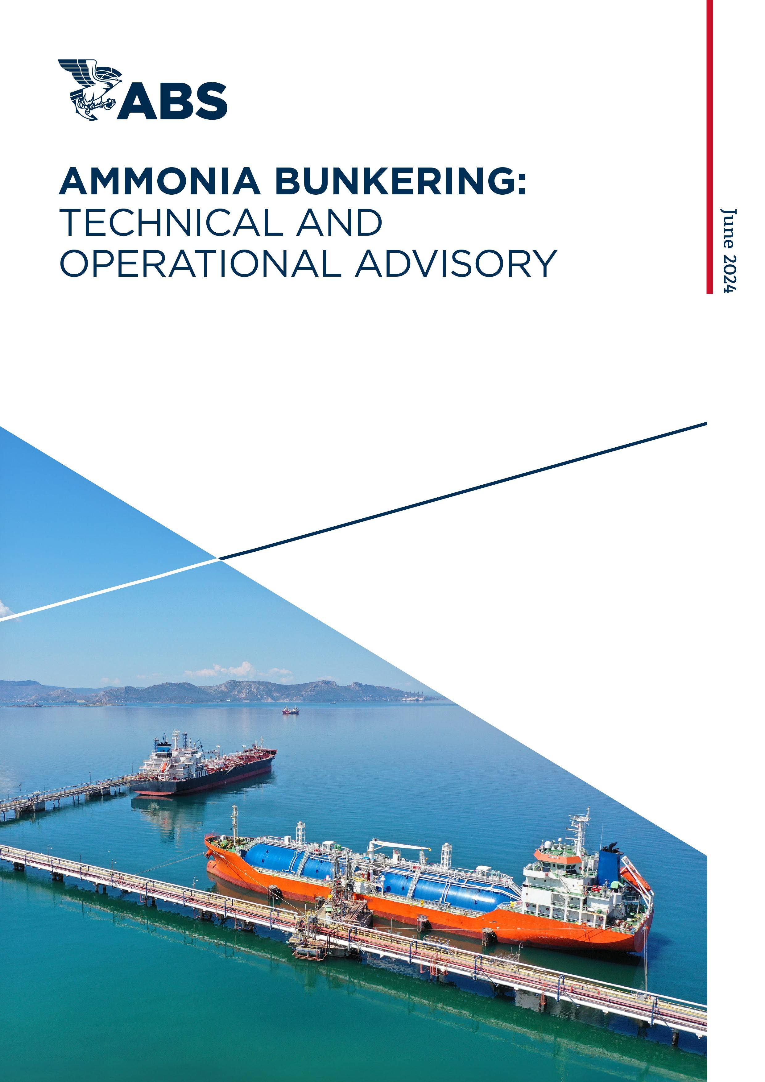 Abs Issues Advisory On Ammonia Bunkering