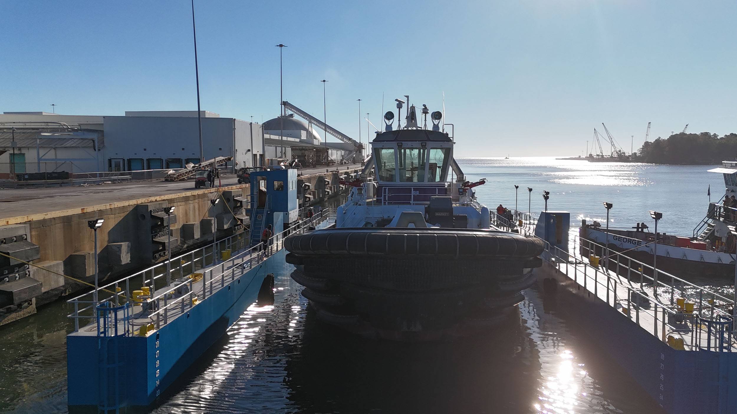 Master Boat Launches Tugboat Jill