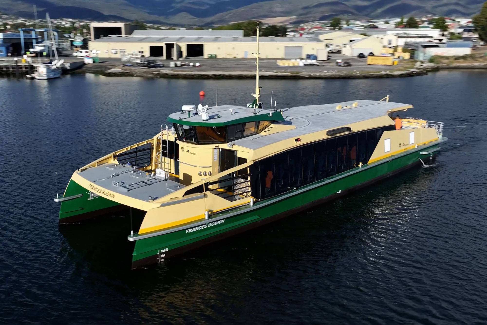 First New-Generation Parramatta River Ferry Enters