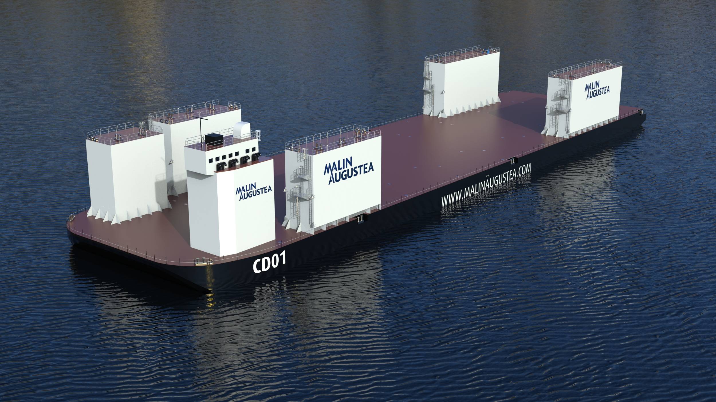 Hat-San Lengthens Semi-Sub Barge For Malin Group