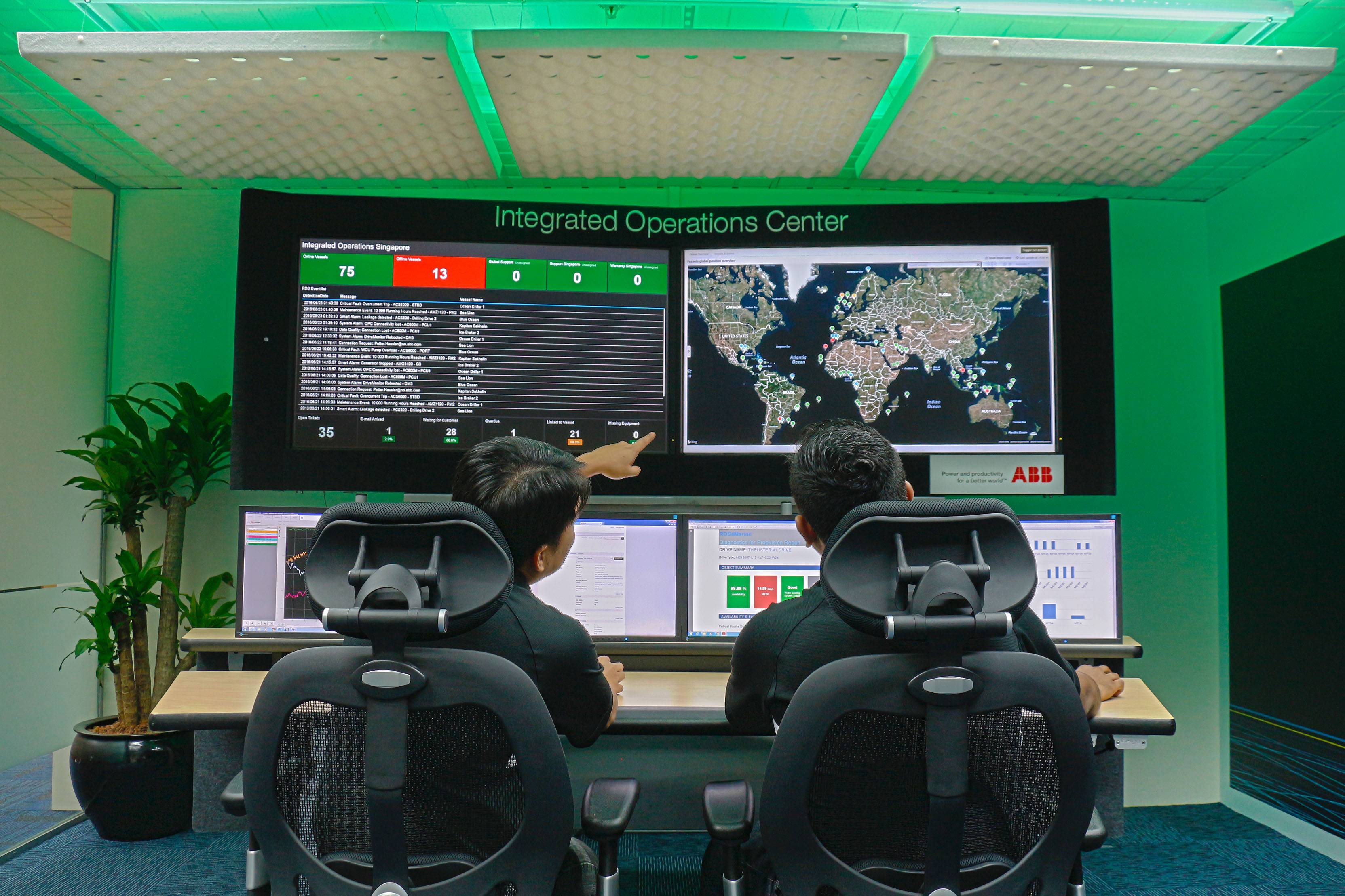 ABB Opens Integrated Operations Center In Singapore