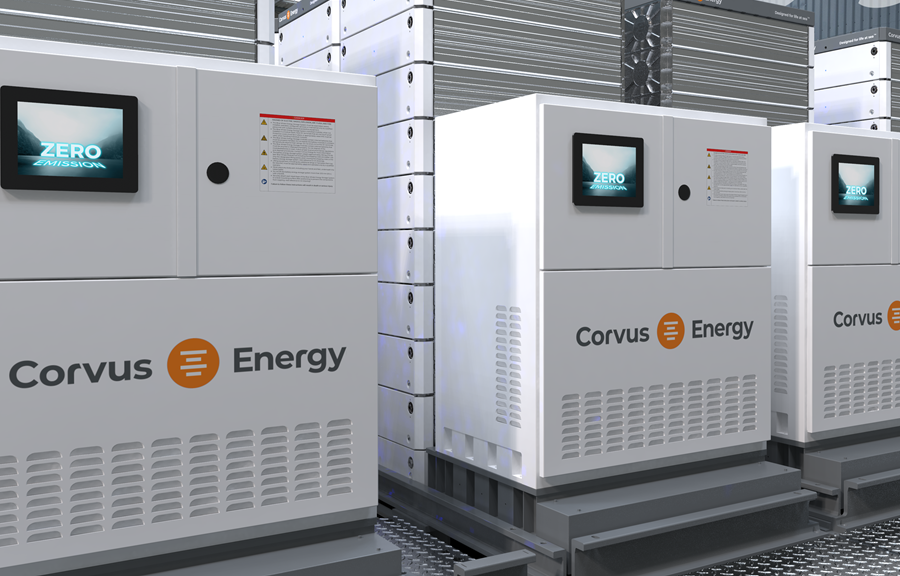 Corvus Energy Blue Whale ESS Awarded RINA Type