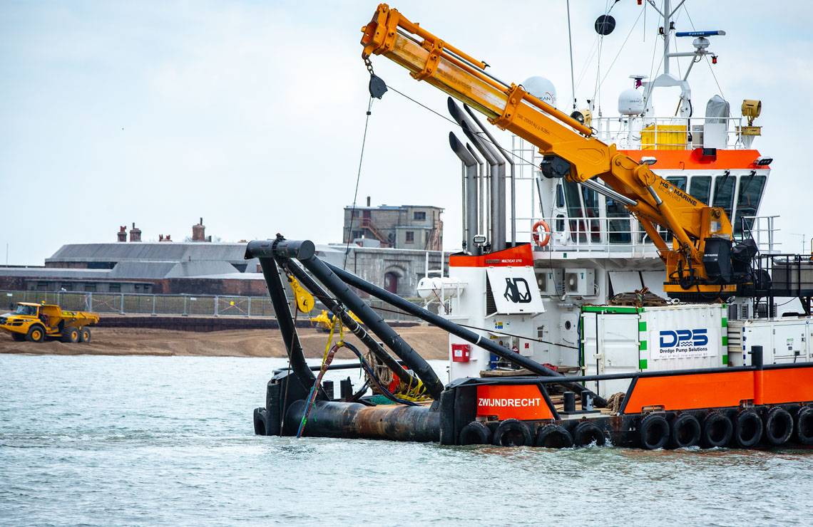 Noise From Agitation Dredging Safe For Marine Mammals