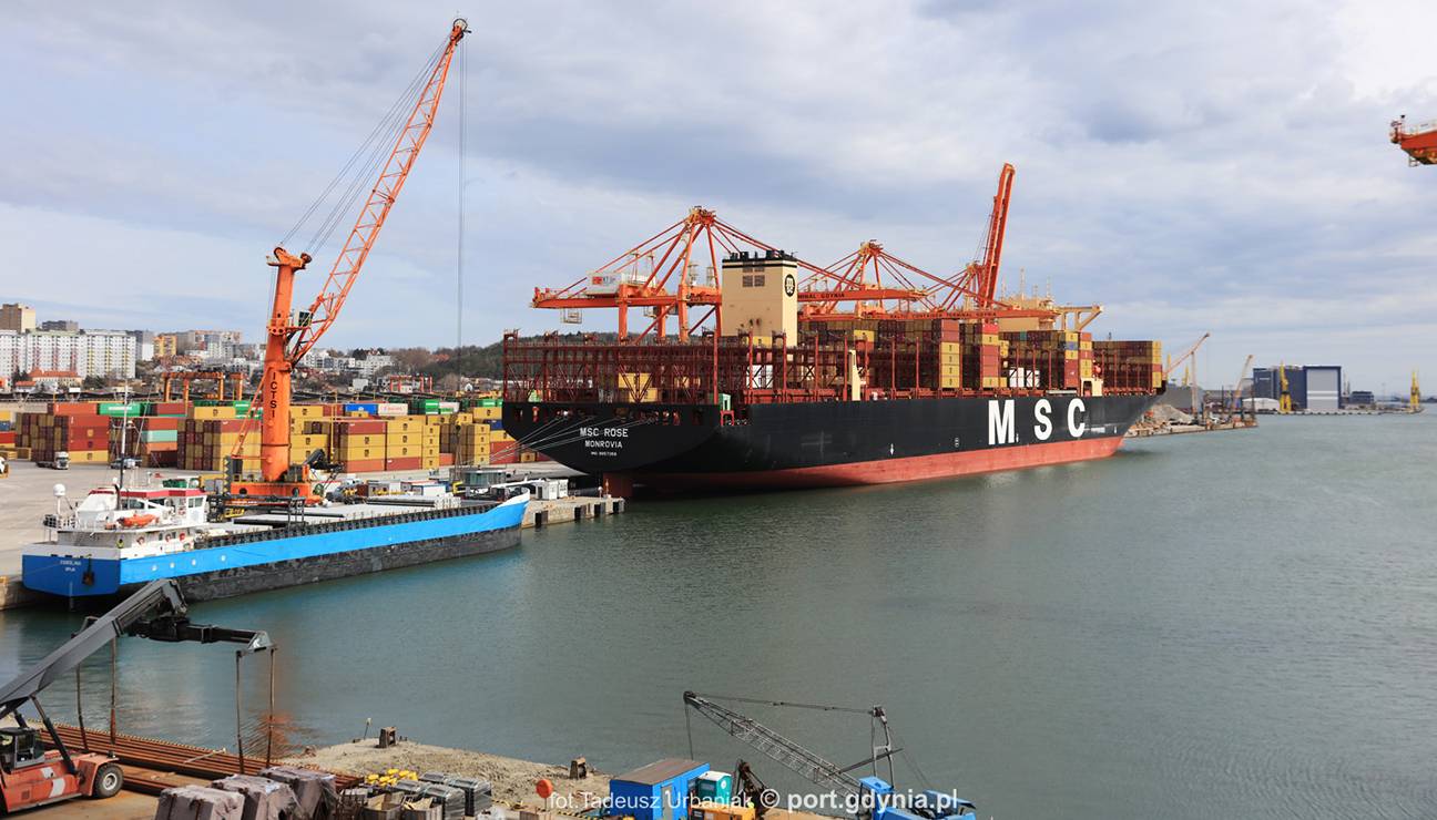 Phase 1 Of Gdynia Quay Upgrade Complete