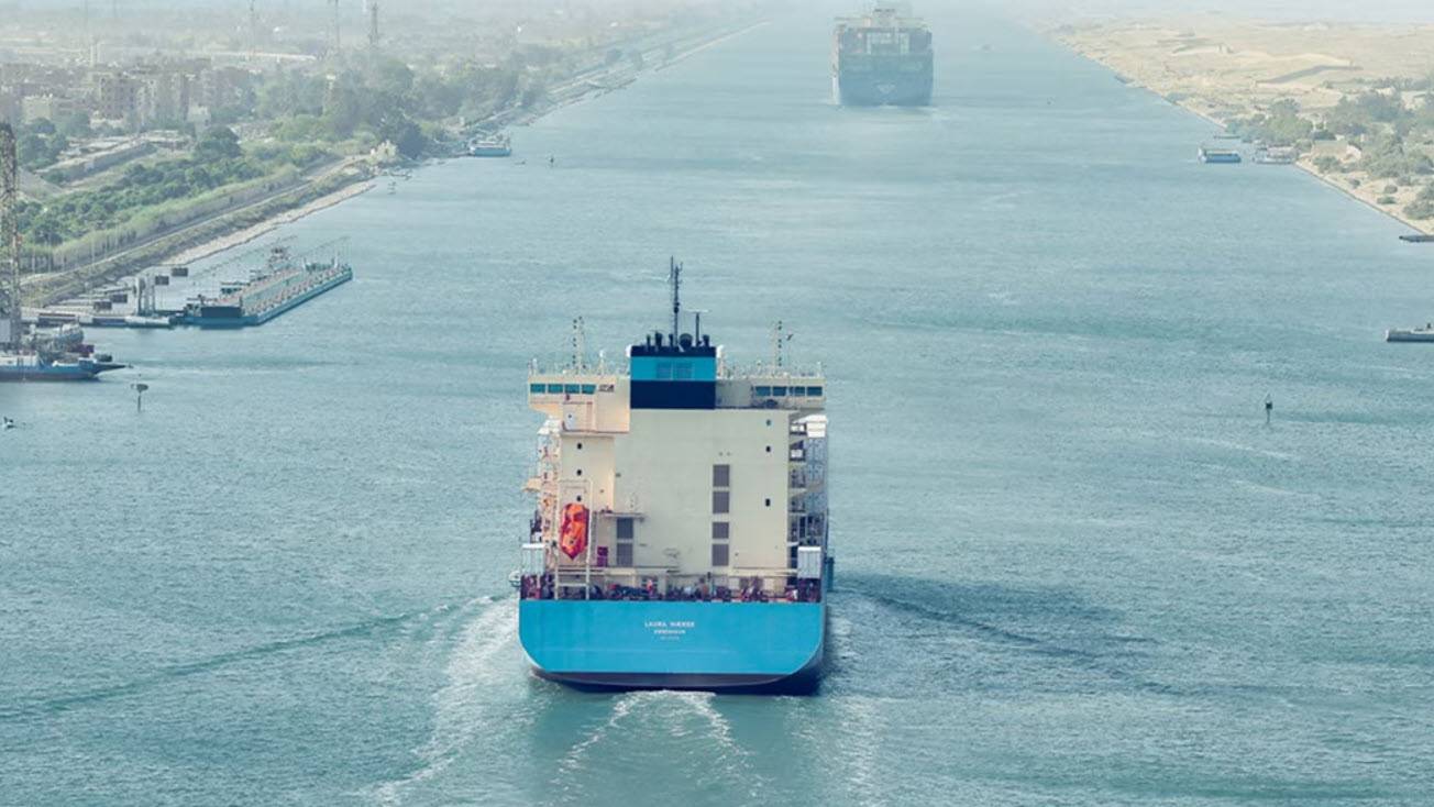 Maersk Ramps Up Suez Canal Return
