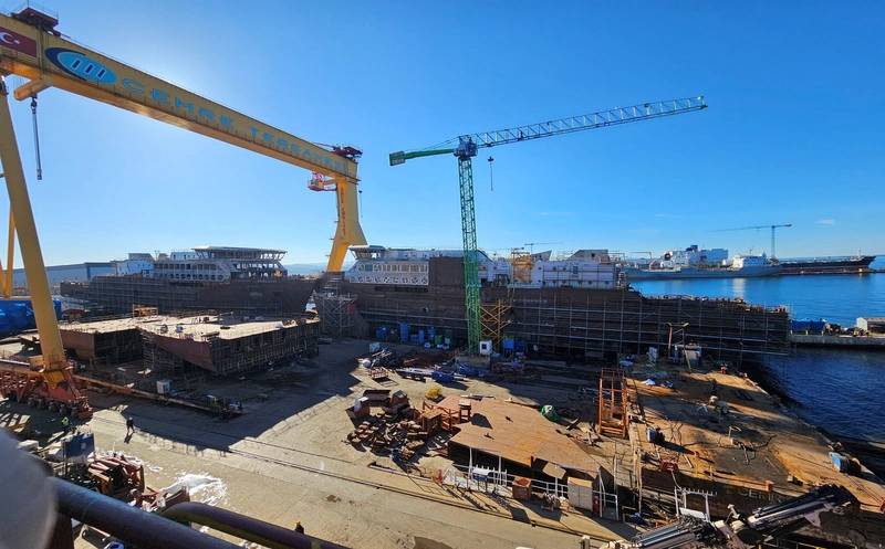 First Of Four CMAL Ferry MV Isle To Launch Mid-March
