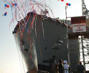 Newest U.S. Navy Logistics Ship Launched