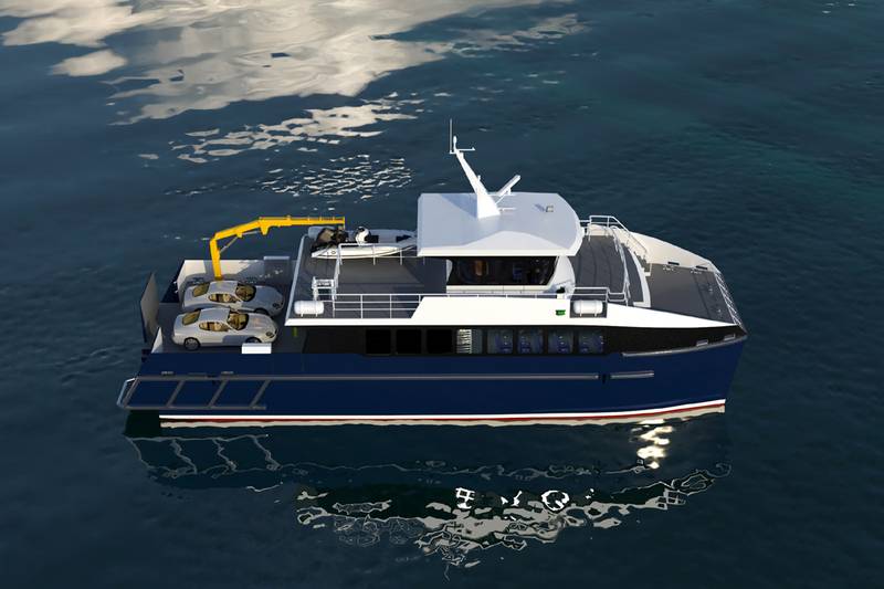 INCAT CROWTHER TO DESIGN 24M CATAMARAN PASSENGER FERRY