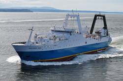 Steam Boiler Delivered To U.S. Factory Trawler