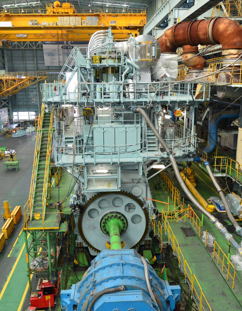 FAT Testing Complete For M/V George III Main Engines