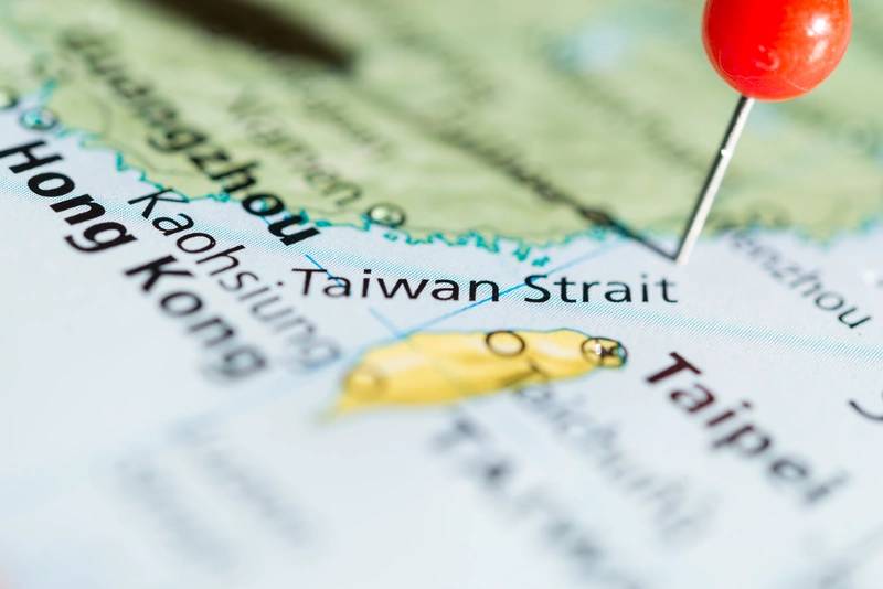 Taiwan Strait Is An International Waterway, Taipei