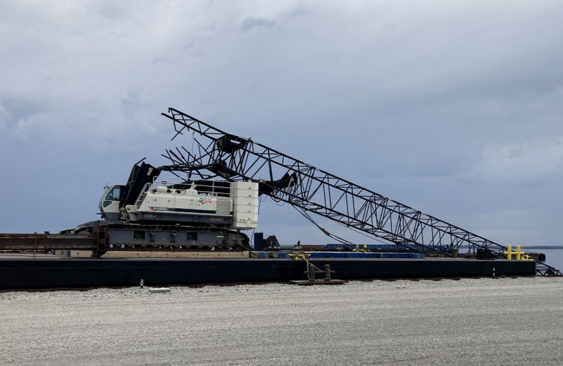 Visual Estimate Of Height Led To Crane Hitting Bridge