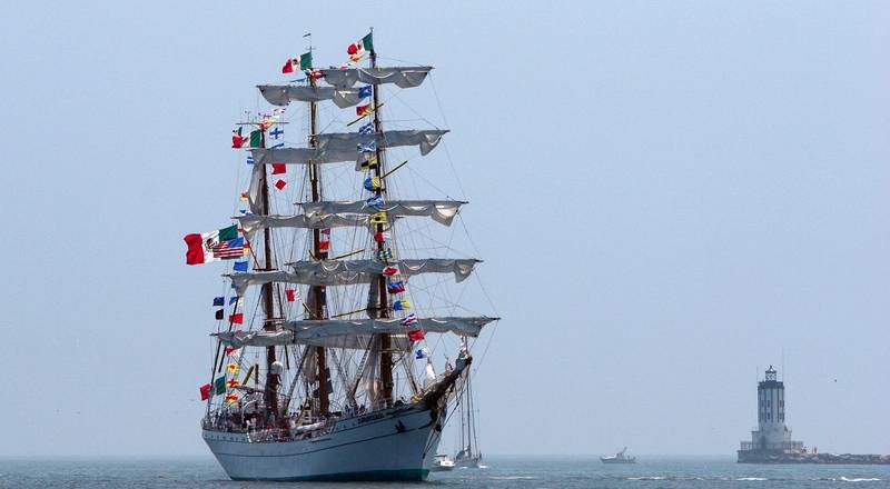 Historic Mexican Ship Visits Port Of LA
