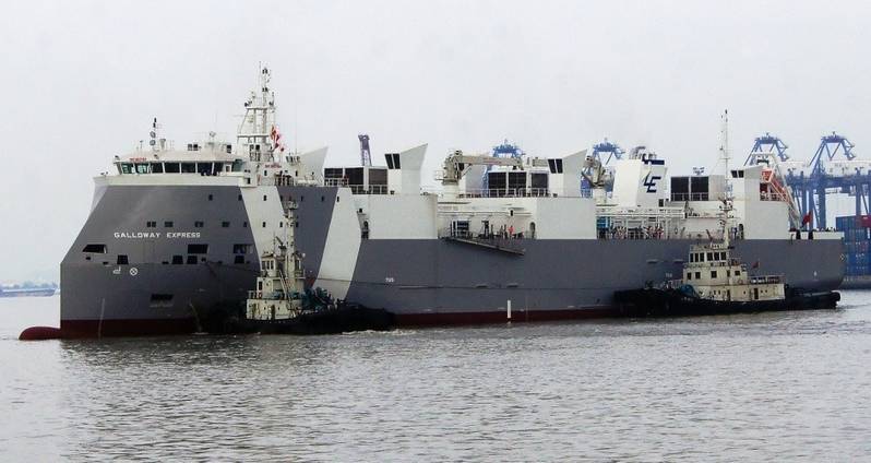 Vroon Receives Striking New Livestock Carrier