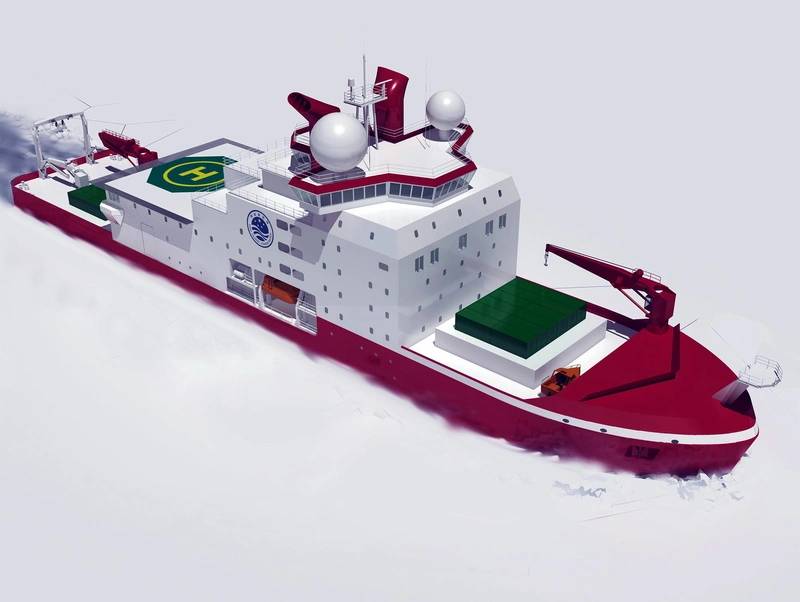 China’S New Polar Research Vessel Under Construction
