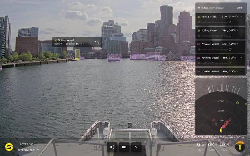 Sea Machines Debuts AI-Ris Computer Vision For