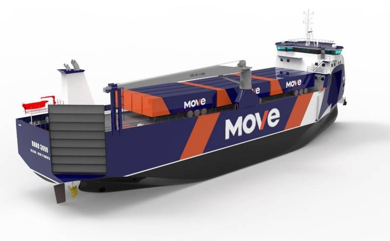 MOVE Plans Methanol-Fueled Roro Vessel