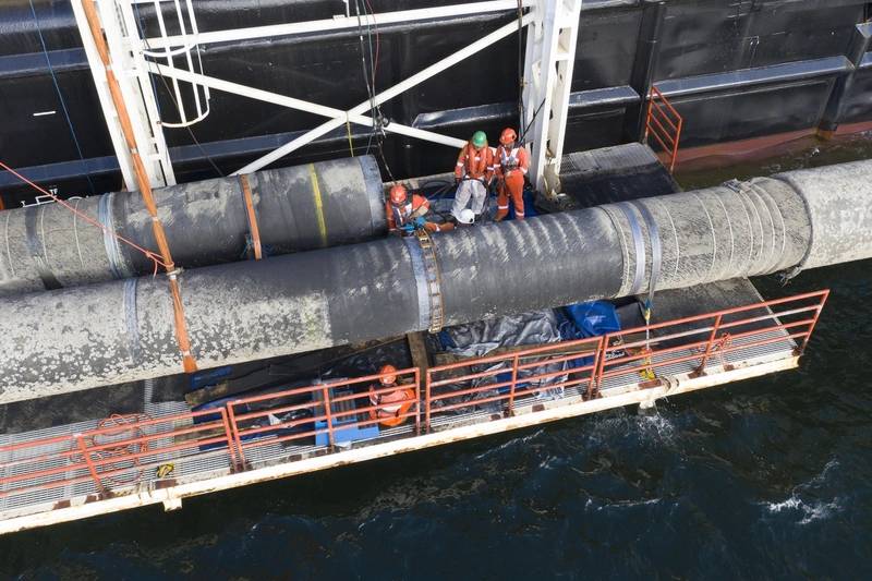 Nord Stream 2 Pipeline Construction Nears Completion