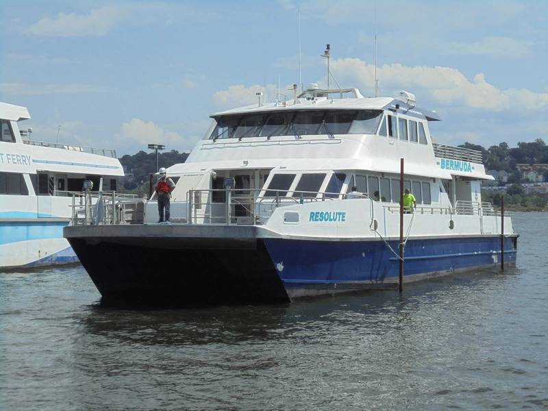 Bermuda Ferry Returns To Gladding-Hearn For Refit