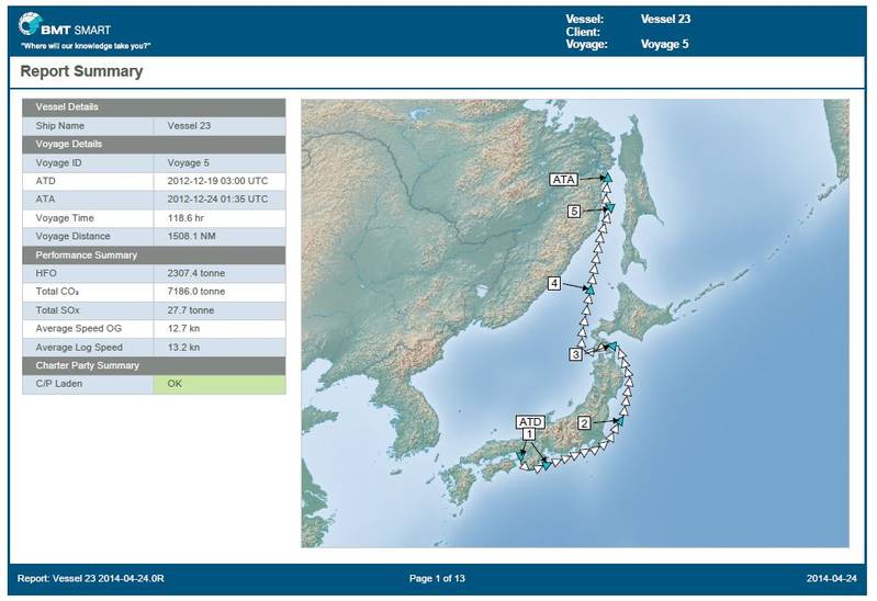 BMT Launches Charter Party Reporting Capability