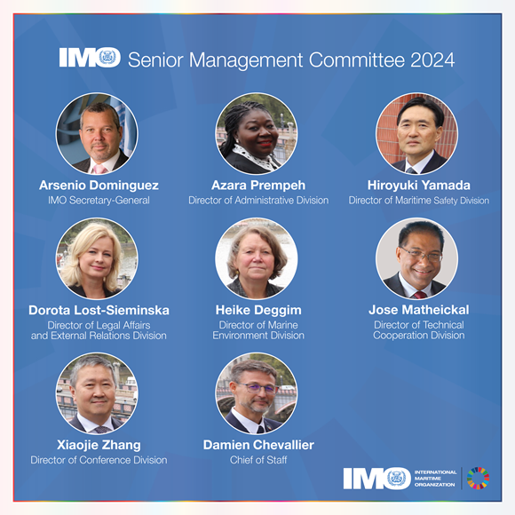 IMO Secretary-General Appoints New Senior Team