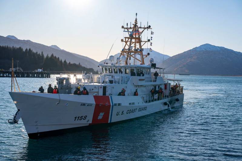 New Coast Guard Cutter Arrives At Homeport In Alaska