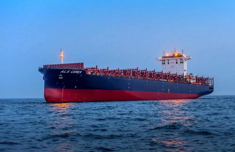 Ammonia And Methanol Ready Container Ship Delivered