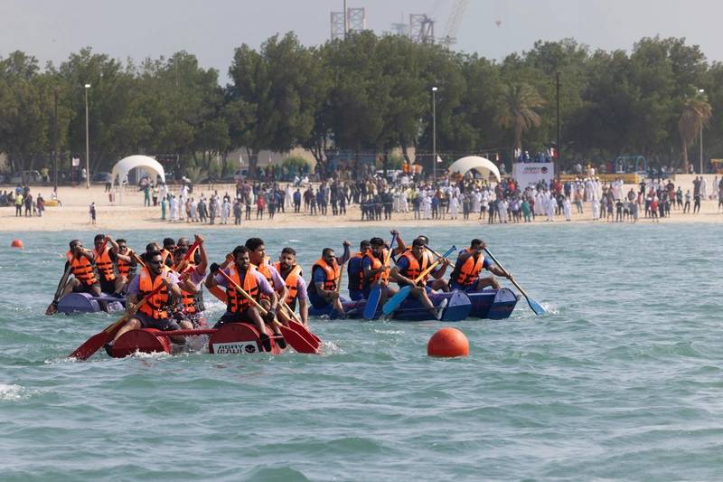 ASRY Organizes Third Raft Race Competition