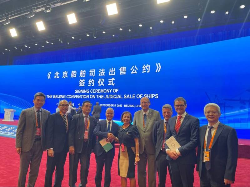 15 Nations Sign Beijing Convention