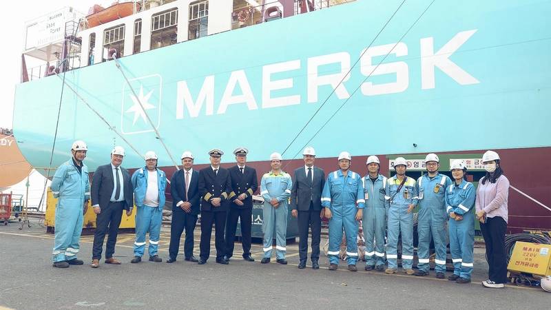 Maersk Takes Delivery Of World's First Methanol-Fueled