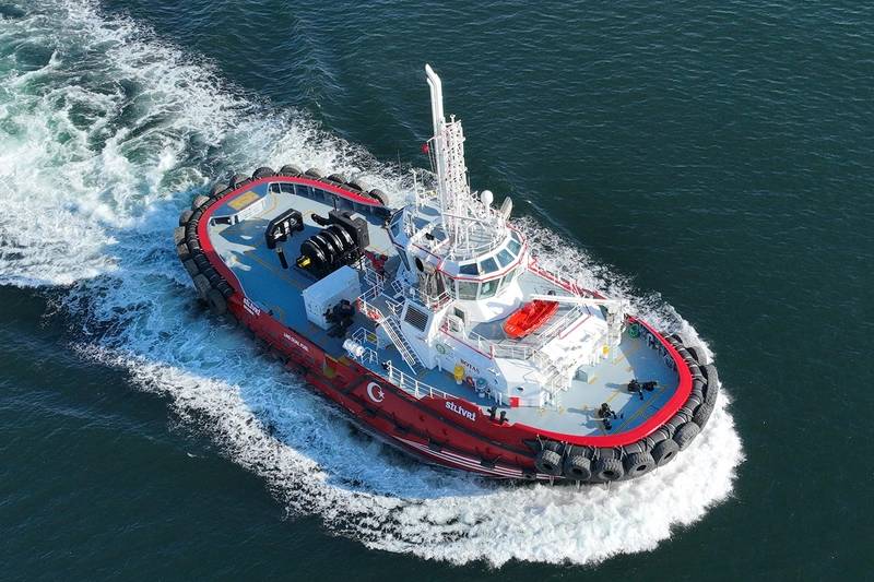 Dual-Fuel LNG Tractor Tug Delivered To Turkish Owner