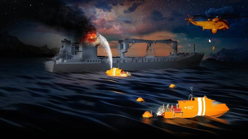 Saab Develops Concept For Remotely Operated Rescue