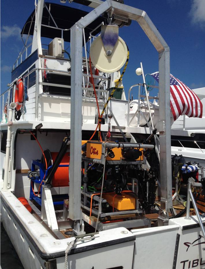 RV Tiburon’S New ROV Named “Otis”