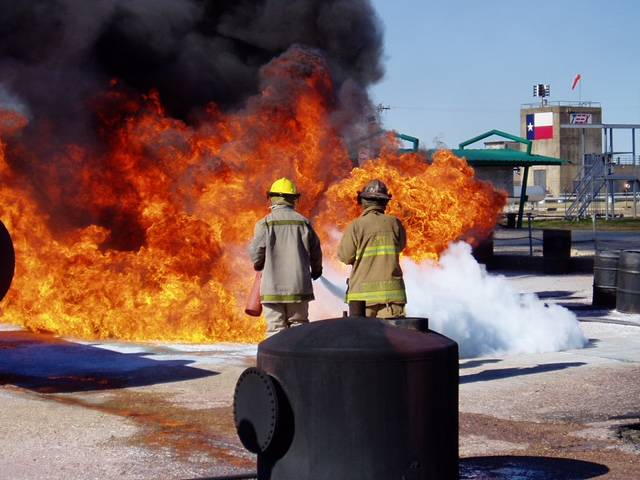 Marine Firefighting At Sea: Training To Survive