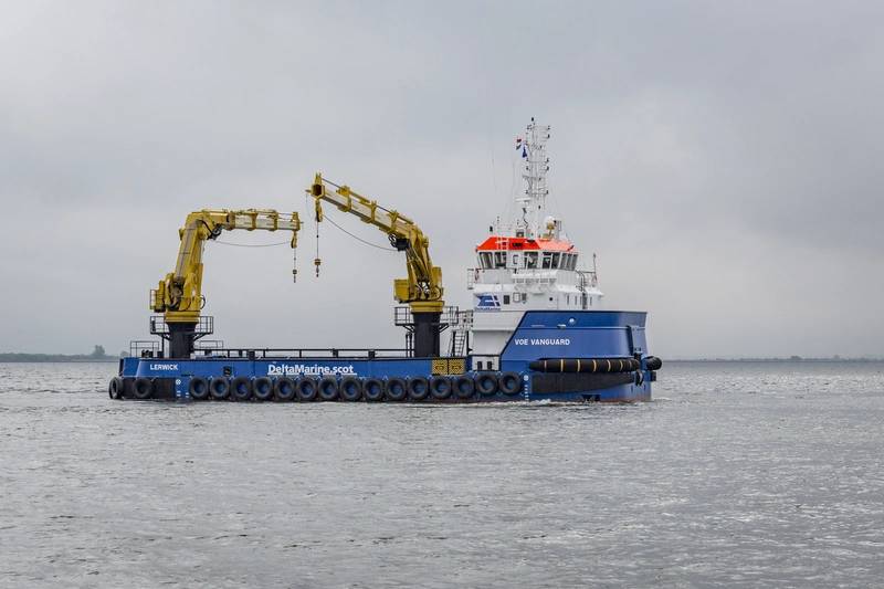 Damen's First 'Renewables Service Vessel' Launched