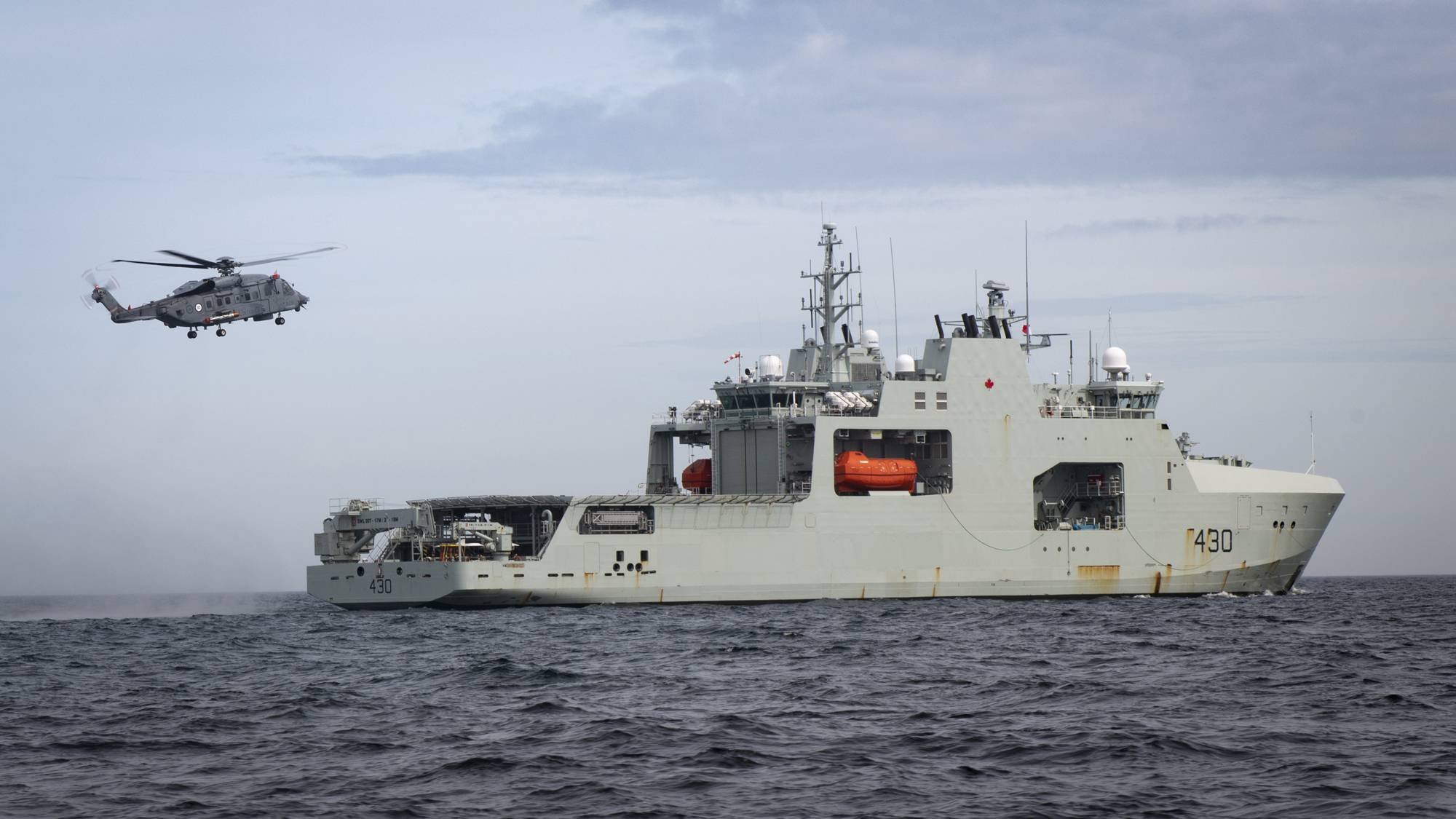 Canada Commissions First Warship in 25 years