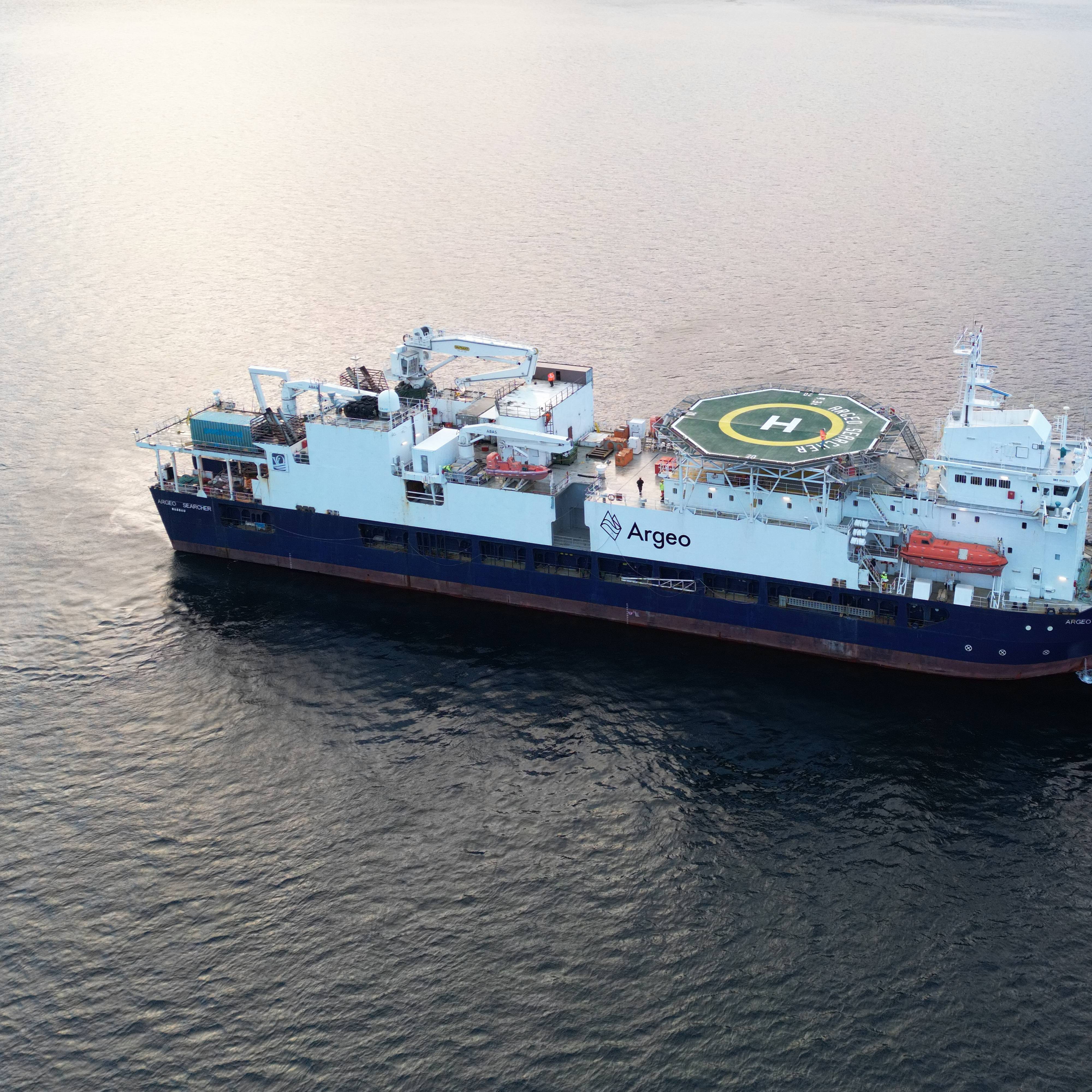 Argeo Steams Ahead on Subsea Survey