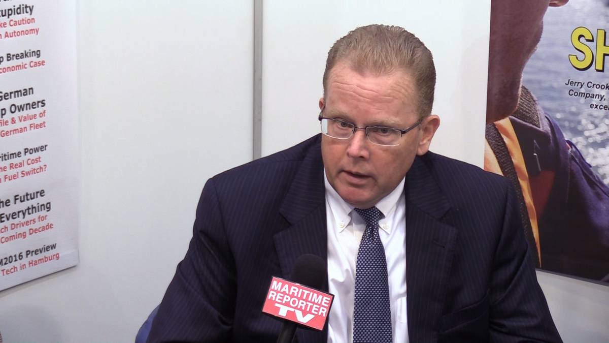 Maritime Reporter TV Interview: Brent Bruun, COO, KVH