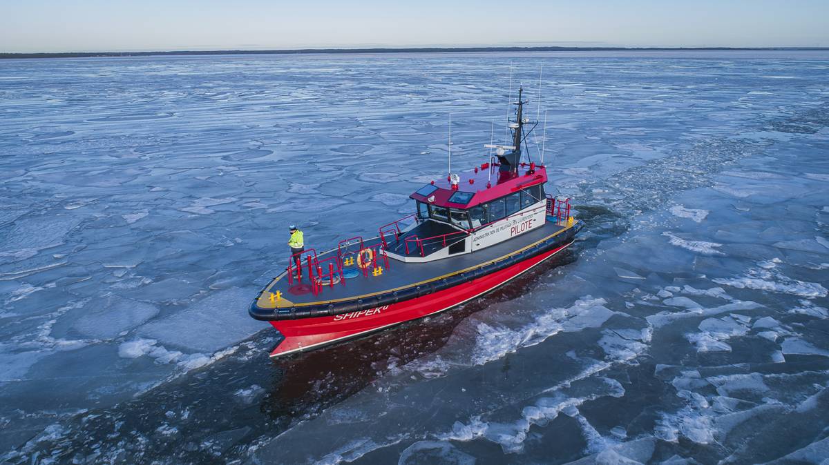 Baltic Workboats Delivers New Launch For The Laurentian