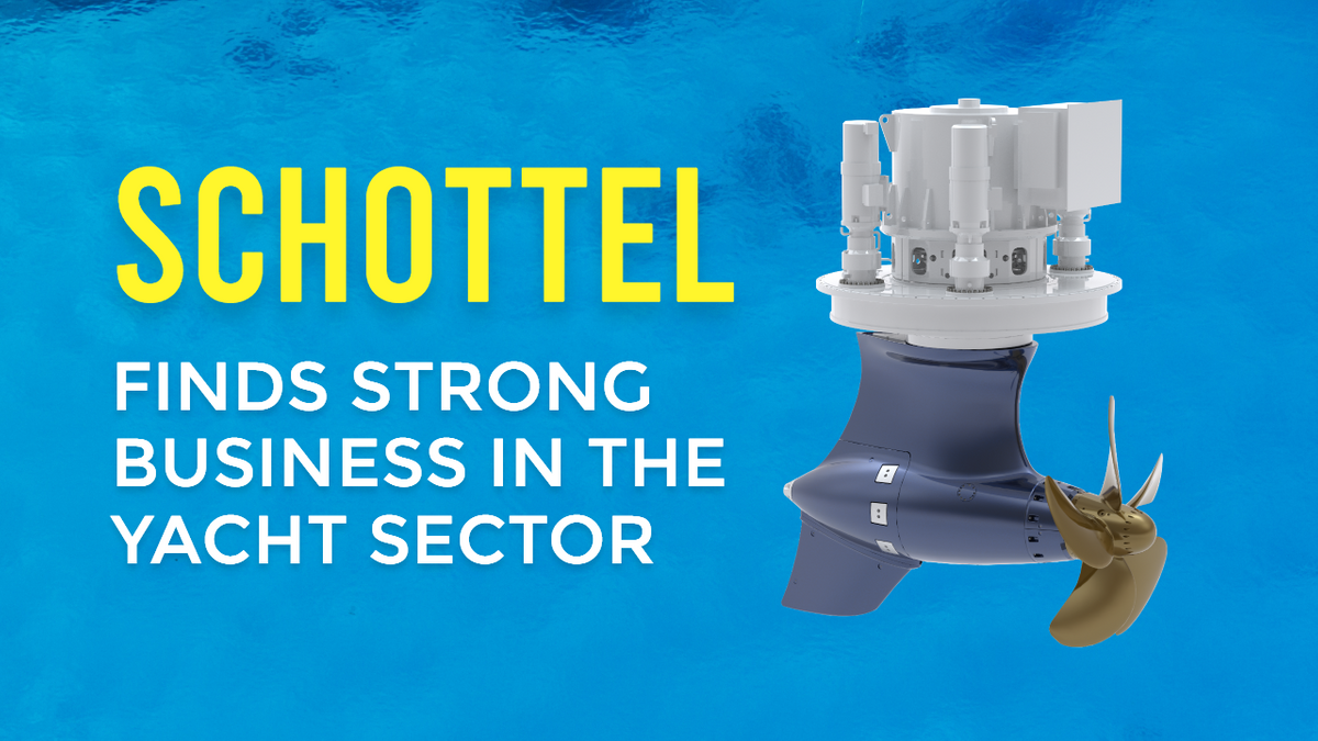 SCHOTTEL Finds Strong Business In The Yacht Sector