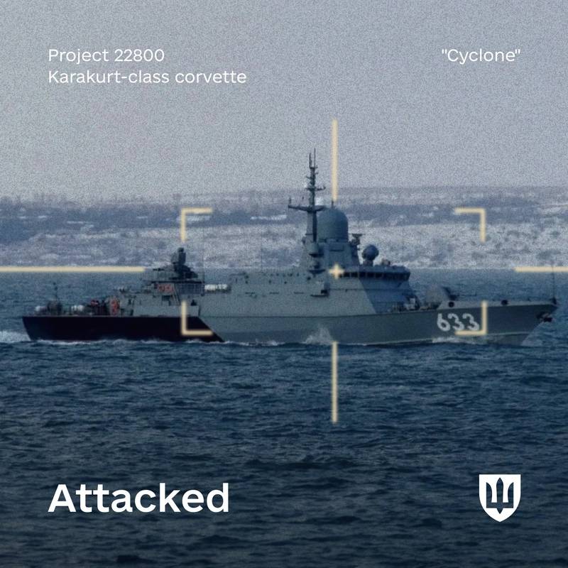 Ukrainian Navy Claims Successful Strike On Russian